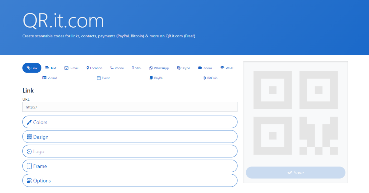 QR.it.com: Free QR Code Generator